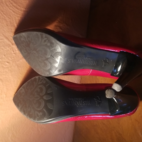 Hispanitas | Shoes | Hispanitas Red Patent Pumps | Poshmark